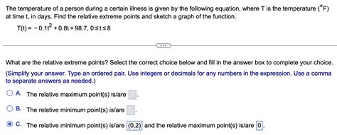Solved F X X3−27x 47 Identify All The Relative Minimum