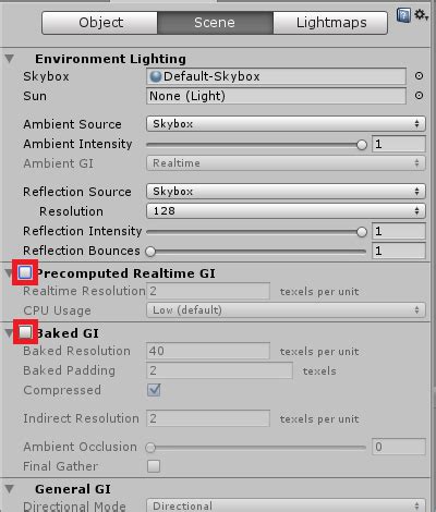 GI Global Illumination を無効化する FreelyApps