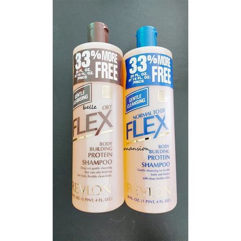 Jual Revlon Shampoo And Conditioner Flex Body Building Shopee Indonesia