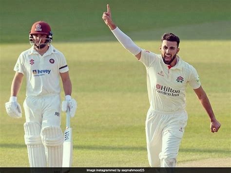 Eng Vs Ind 2nd Test England Add Pacer Saqib Mahmood To Test Squad