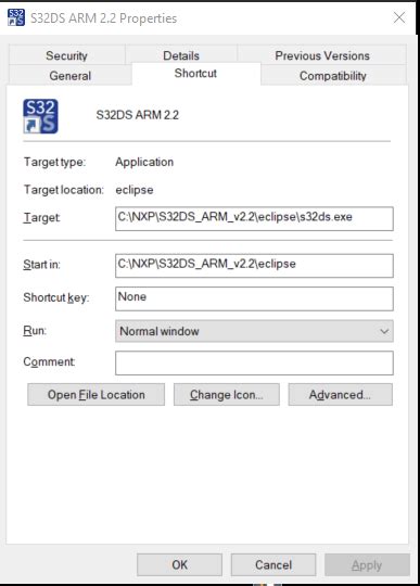 S32k144 Default Program Pemicro Null Exception Error Nxp Community