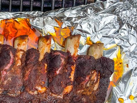 Smoked Beef Back Ribs With Kansas City Style Bbq Sauce