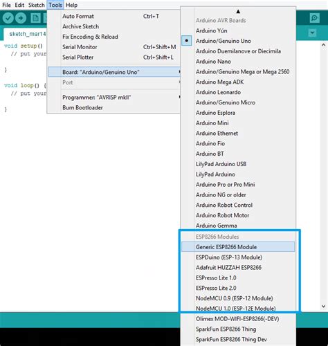 hướng dẫn cài đặt cấu hình arduino ide esp8266 nodemcu