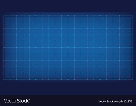 Hud Grid Futuristic Tech Square Pattern Textures Vector Image
