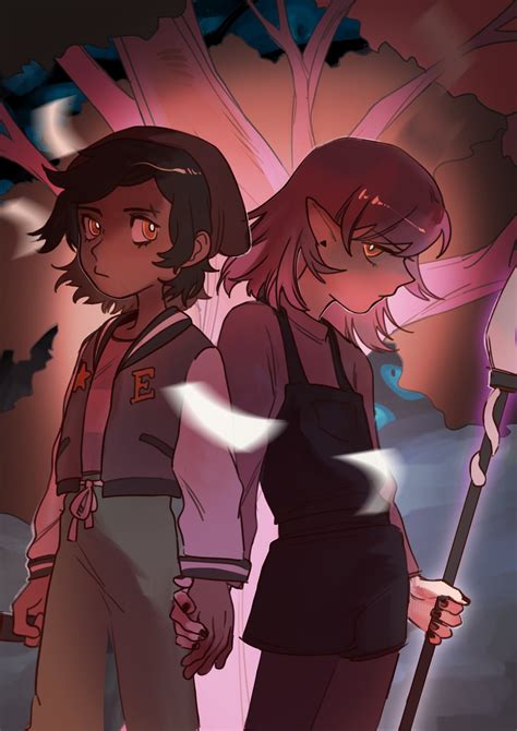 Yushx31 Amity Blight Luz Noceda The Owl House Highres 2girls