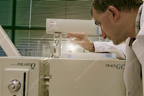 Gas Chromatography Mass Spectrometry Stock Image G Science Photo Library