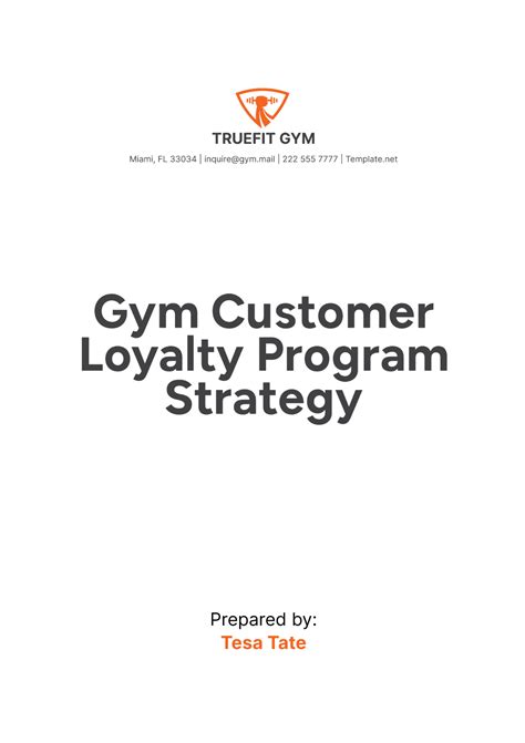 Free Workout Program Templates Editable And Printable