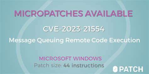 0patch Blog Micropatches Released For Queuejumper Remote Code Execution In Microsoft Message