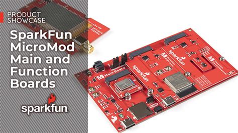Product Showcase SparkFun MicroMod Main And Function Boards YouTube