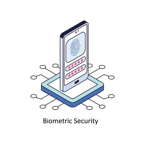 Biometric Security Vector Isometric Icons Simple Stock Illustration 21499786 Vector Art At Vecteezy