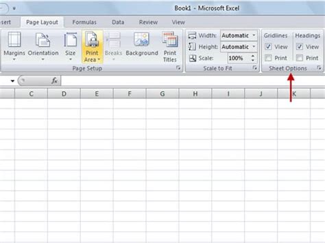 Printing Gridlines And Row And Column Headings In Excel Dummies