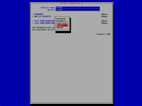 설정 Centosrhelrocky Linuxoracle Linux에서 네트워크 설정1 Ip 주소 설정영구