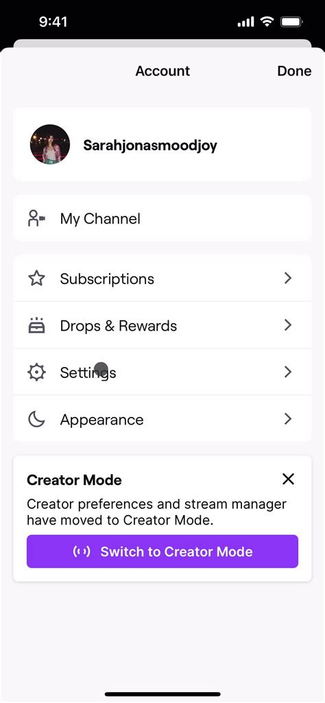 Changing Password On Twitch Desktop Examples Page Flows Video 11 Screenshots