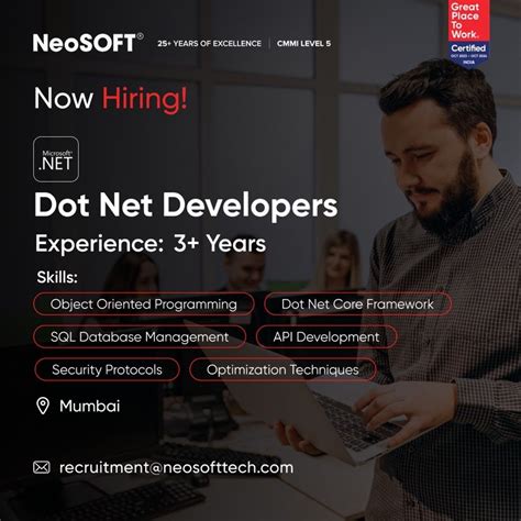 Neosoft On Linkedin Nowhiring Mumbaijobs Dotnetdevelopers