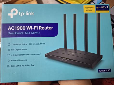 Wifi Router Tp Link Ac 1900 Wifi Router Computers And Tech Parts And Accessories Networking On
