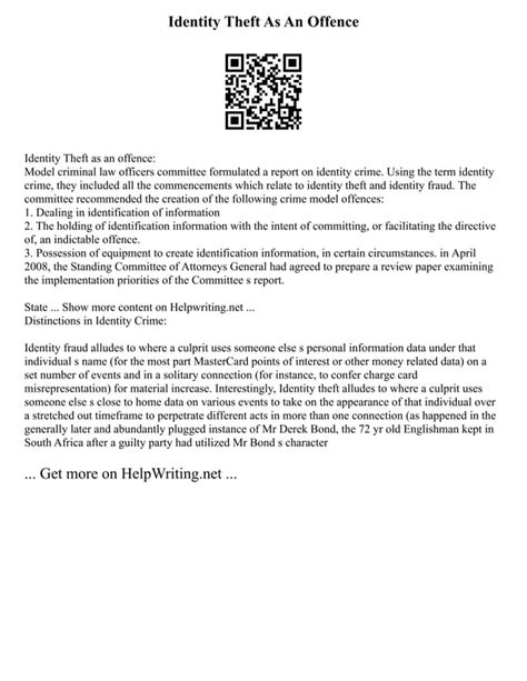 Classification Paragraph Examples Classification P Pdf Crime