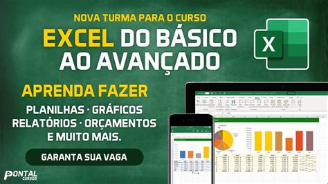 Curso De Excel Curso Completo De Excel Do BÁsico Ao AvanÇado Youtube