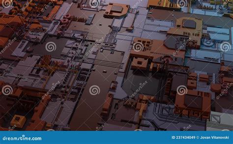 Futuristic Virtual Cpu Processor On Cryptography Concept Stock