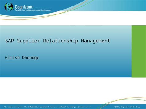 PPTX SAP SRM Overview Training DOKUMEN TIPS