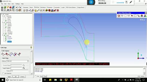 2d Meshing For Cascade Ls89 In Icem Cfd Youtube