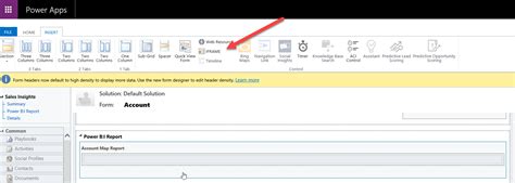How To Embed A Power Bi Report On Dynamics 365 Ce Forms Stoneridge Software