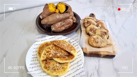 겨울간식 3대장 ️ 군고구마 붕어빵 호떡 만들기~ Youtube