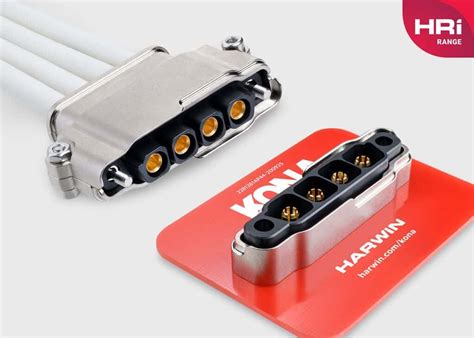 Compact High Power Connector Features 360 EMC Backshells