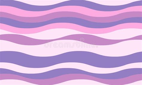 Serene Pastel Wave Pattern Perfect For Backgrounds Textiles Or Website Design Stock Vector