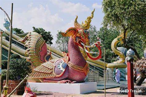 วัดป่าเจริญราช ที่เที่ยวปทุมธานี วัดสวย ใกล้กรุงเทพ ศิลปะงดงาม