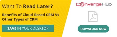 Benefits Of Cloud Based CRM Versus Other Types Of CRM