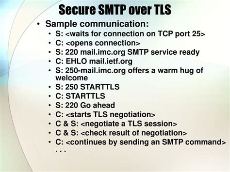 PPT Electronic Mail Security SMTP Sendmail PowerPoint Presentation ID