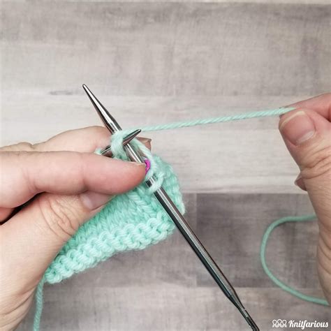How To Make The Slip Slip Knit Ssk Decrease Knitfarious