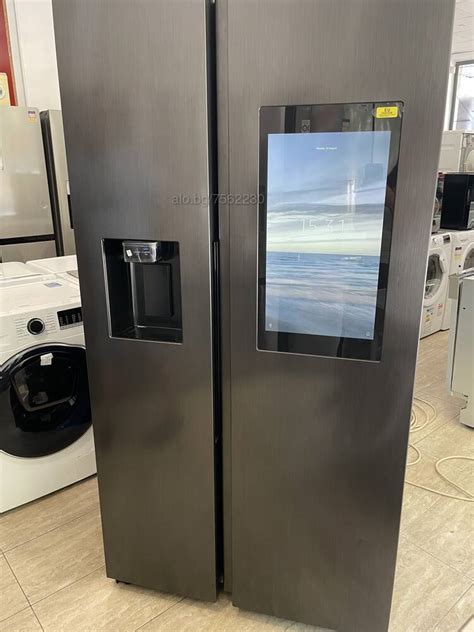 Хладилник Side By Side Samsung Хладилник Samsung Rs68n8941b1 Черен