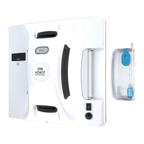 Hobot 298 Window Cleaning Robot With Ultrasonic Water Spray Hobot Usa