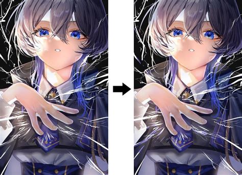 Draw Lightning Effects Use The Brush To Improve The Quality Of The Electric Shock MediBang
