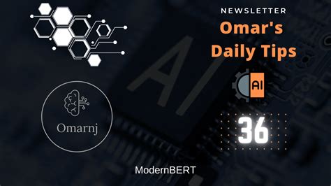 🔍 Todays Highlight Unveiling Modernbert A State Of The Art Encoder For Enhanced Language