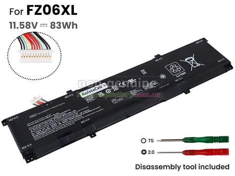 Battery For Hp Spectre X360 16 F0007nf Laptop83wh Replacement Hp