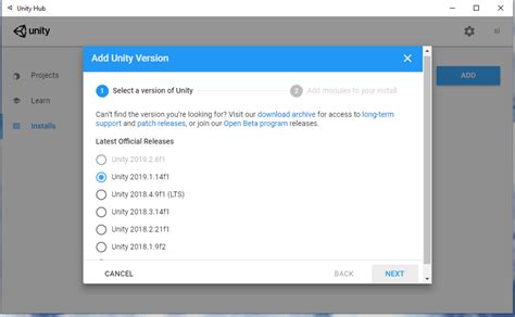 How To Add Latest Unity Version In Unity Hub Stack Overflow