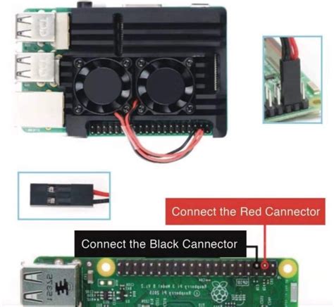 Raspberry Pi 4 Heatsink Case With Dual Cooling Fan Easycargo