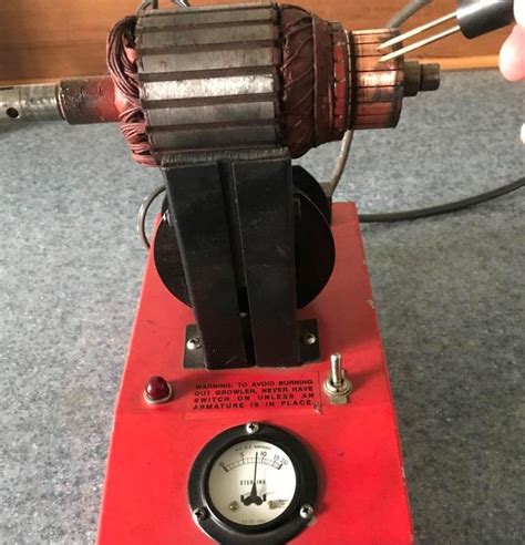 Testing A Model T Generator Armature Using A Growler Model T Ford Fix