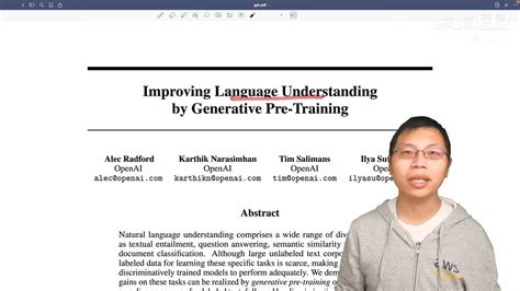 Gpt，gpt 2，gpt 3 论文精读【论文精读】 哔哩哔哩