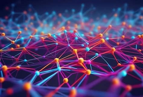 Premium Photo Big Data Concept Digital Neural Network Introduction Of