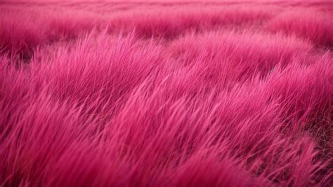 Premium Photo Pink Grass Generative Ai