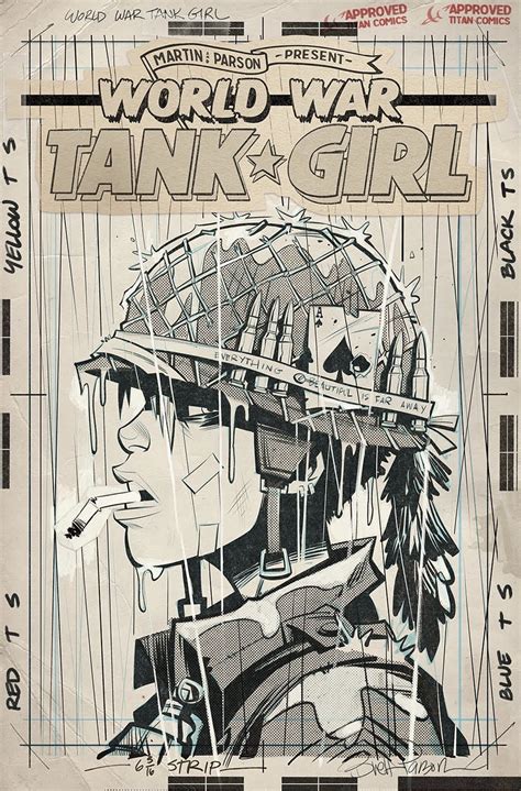 Tank Girl World War Tank Girl 4 Parson Cover Fresh Comics