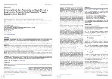 Enhancing Health Care Accessibility And Equity Through A Geoprocessing