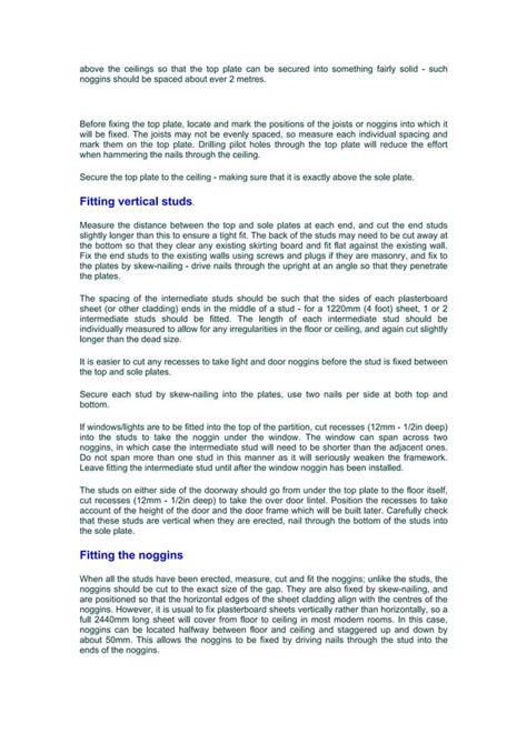 Planning A New Internal Partition PDF