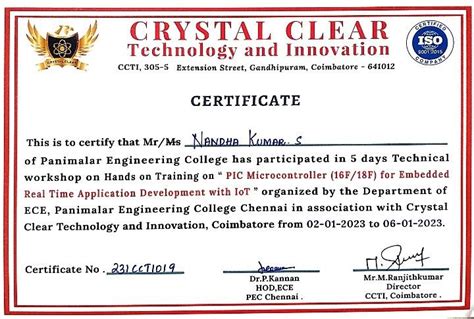 nandhakumar s on linkedin workshop embeddedsystems microcontroller