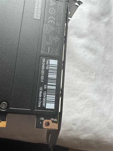 Dell Nvidia Tesla P100 Pascal Gpu Accelerator 16gb 3584 Cuda Gpgpu