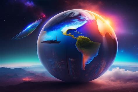 Premium Ai Image Technology Concept Cyber Technology Backdrop