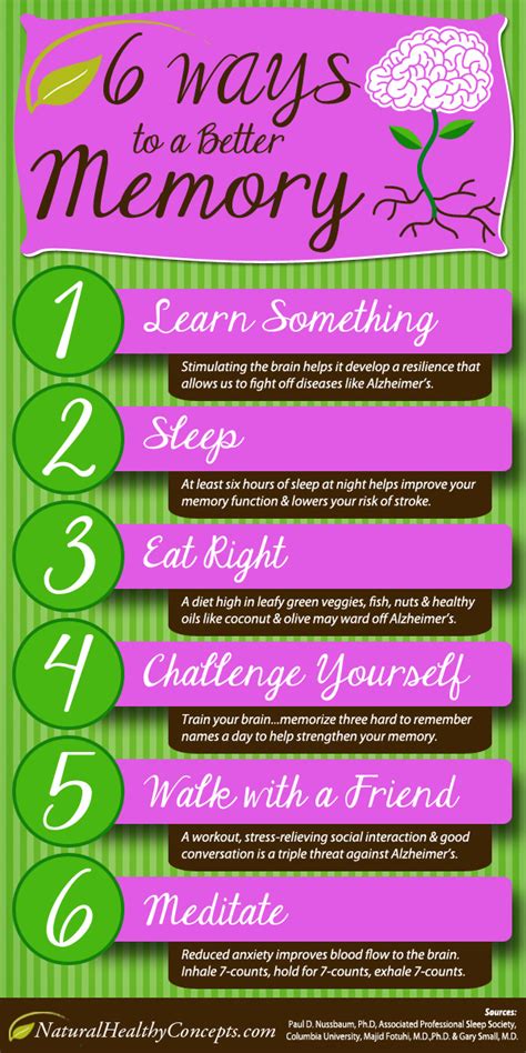 Memory Improvement Tips Enhance Your Recall Skills
